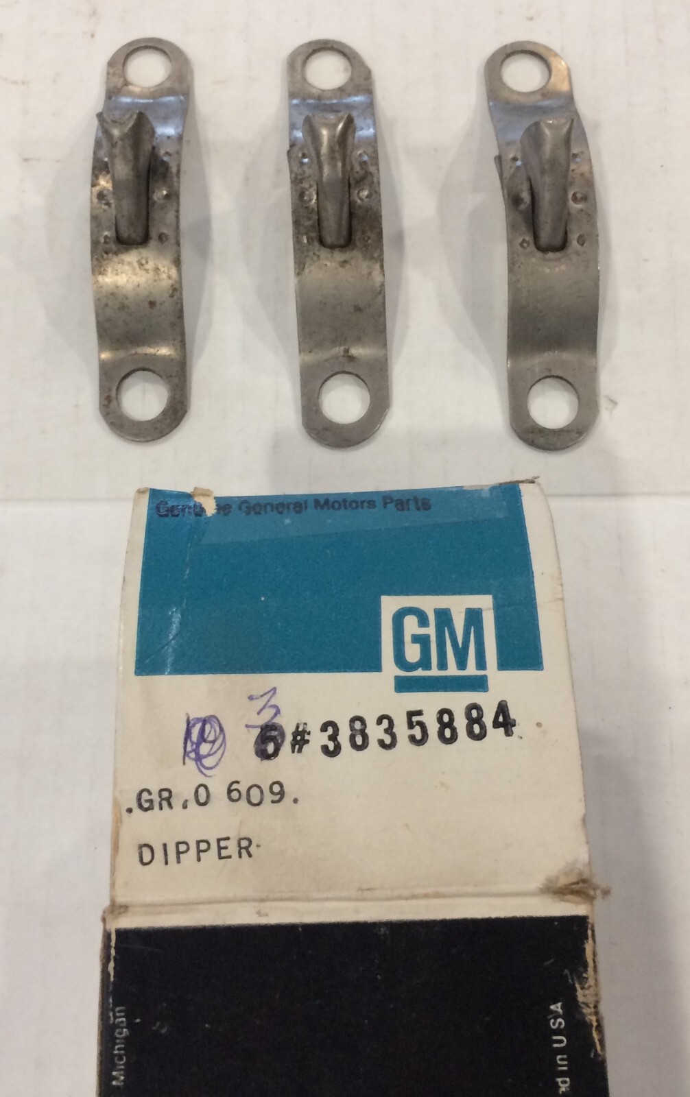 THREE NOS GM #3835884 CONNECTING ROD DIPPERS, 1937-52 CHEVY CAR/TRUCK ...