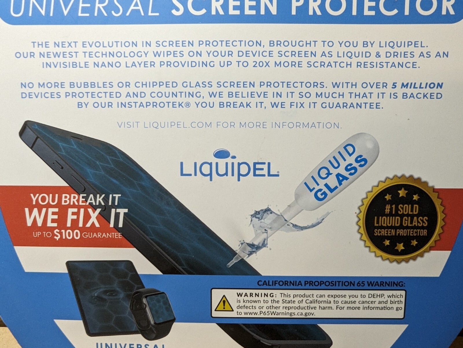 Liquipel+Universal+NANO+Liquid+Glass+Screen+Protector.+Phones+Tablets+9 ...