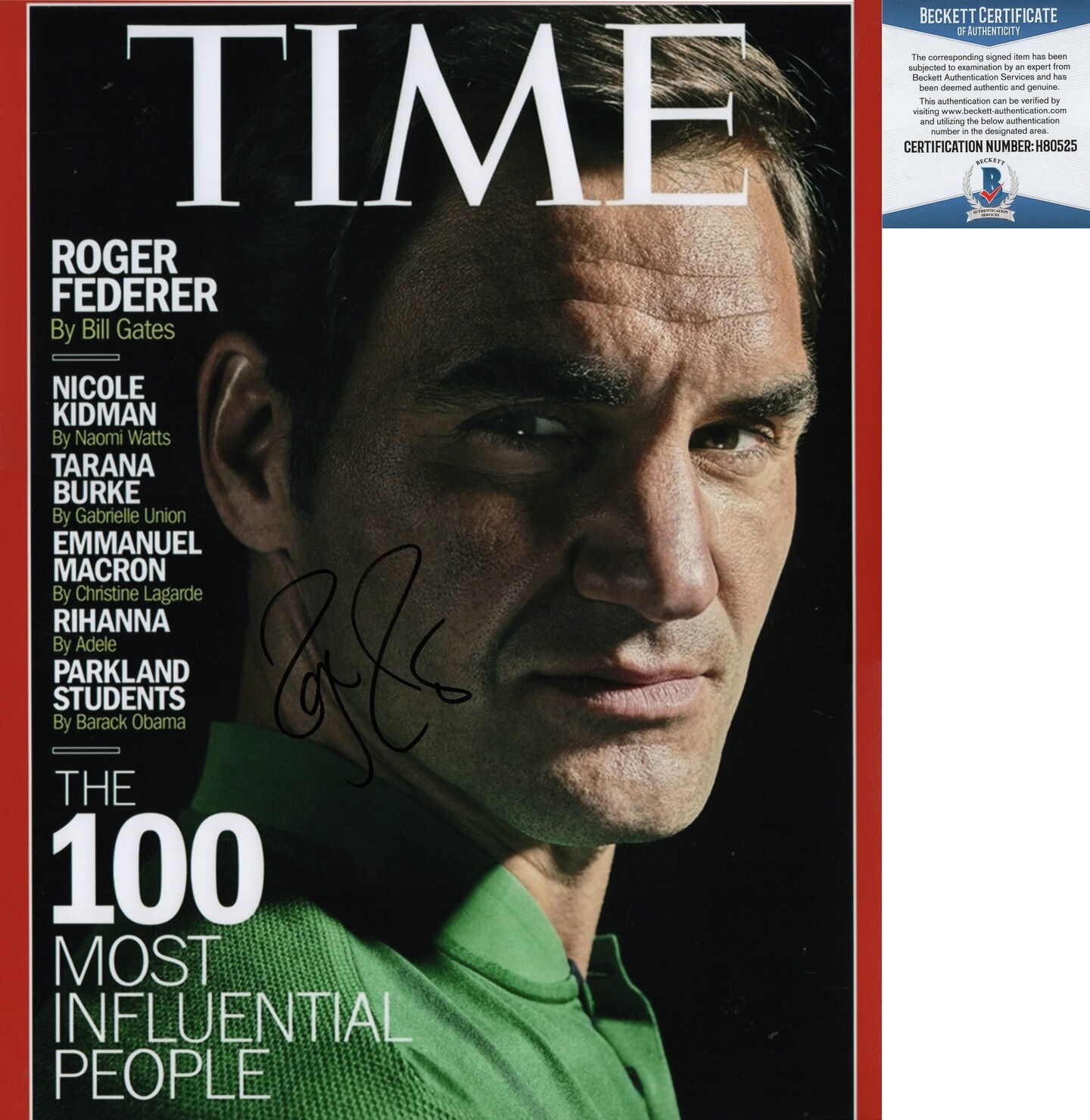 Roger Federer Autographed Memorabilia | Signed Photo, Jersey ...