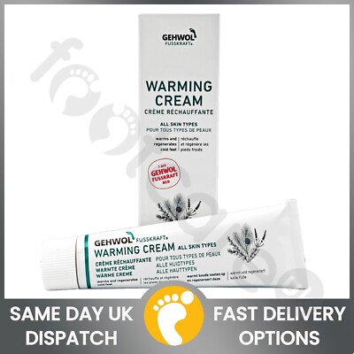Gehwol Fusskraft Red Foot Cream 75ml | Dry Rough Skin | Warming ...