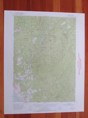 Mount Emily Oregon 1956 Original Vintage USGS Topo Map | eBay