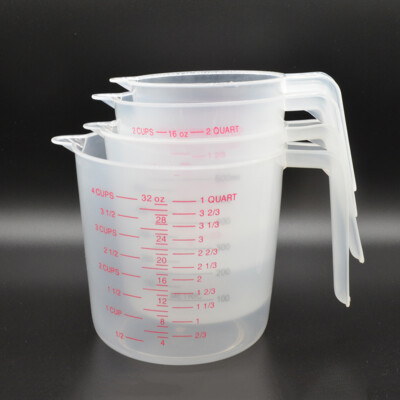 Small Measuring Cup Plastic Jug Beaker Kitchen Tool For Laboratories ...
