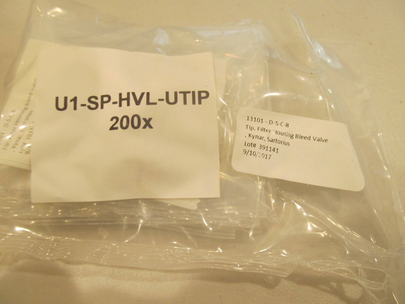 Sartorius Filter Housing Bleed Valve Kynar Tip, Part# U1-SP-HVL-UTIP | eBay