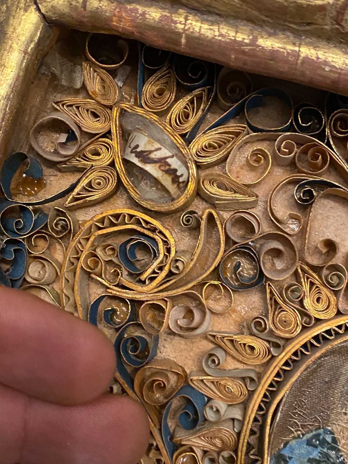 Reliquary & Paperolles & Frame & 18th Century & Relics & 18th | eBay