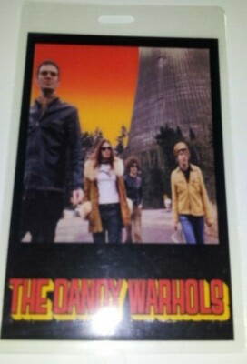 The Dandy Warhols Launch Concert Series VIP Laminated Pass - 2000 | eBay