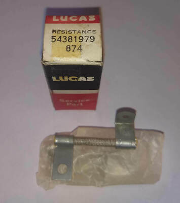 Lucas Control Box Resistance 54381979 | eBay Australia