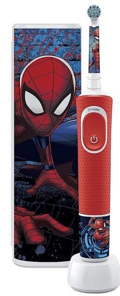 Oral-B Kids Marvel Spiderman Electric Toothbrush - Red for sale online ...