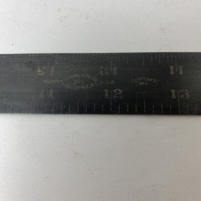 Rules - Brown And Sharpe