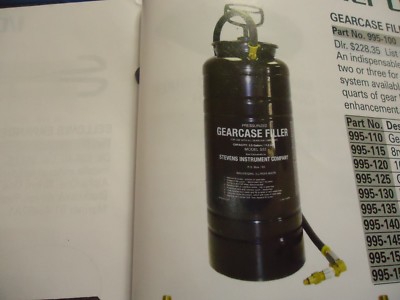 OUTBOARD STERNDRIVE 3 GALLON LOWERUNIT GEARCASE FILLER