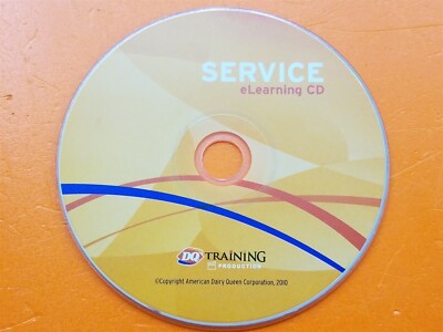⭐️⭐️⭐️⭐️⭐️ Dairy Queen DQ Training Service eLearning CD | eBay