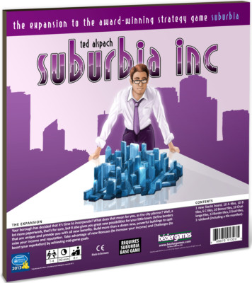 Suburbia Board Game: Suburbia Inc Expansion Bezier Games, Inc. BRAND ...