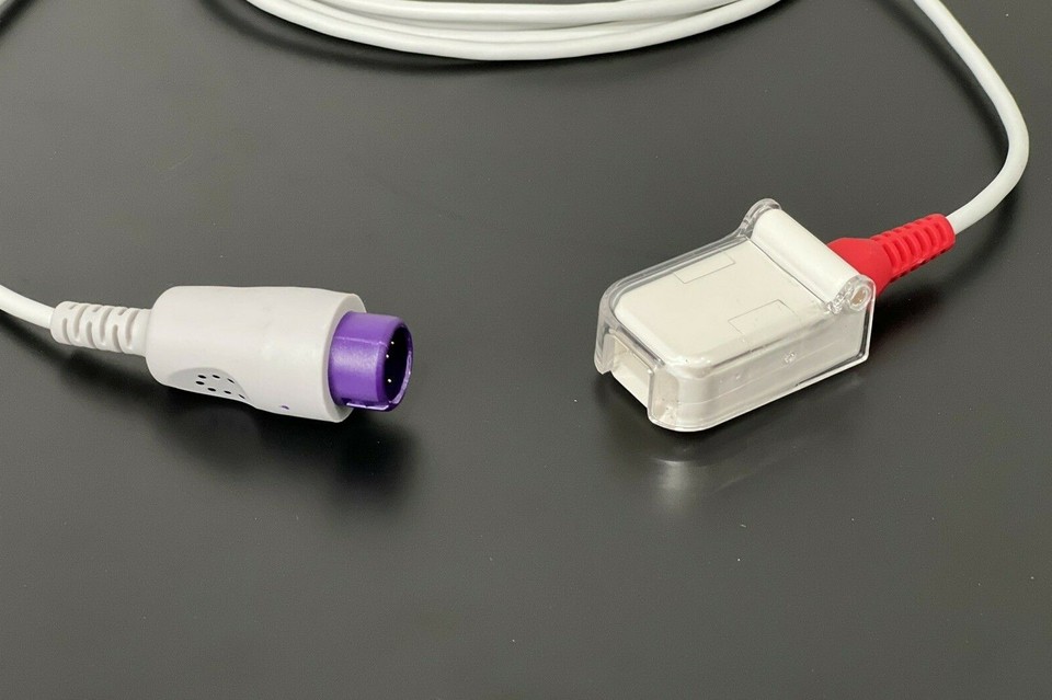 Mindray Masimo Kit Bundle - SpO2 Adapter, Short Adult Clip - Ship Same ...