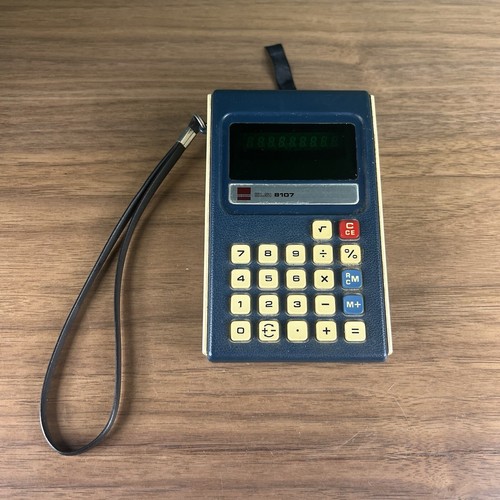 SHARP ELSI 8106 VINTAGE CALCULATOR tested working | eBay