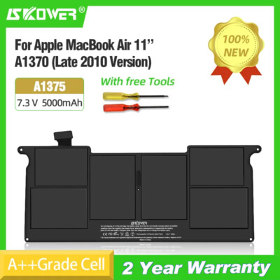 SKOWER A1406 A1375 Battery For Apple Macbook air 11 inch a1370 a1465 | eBay
