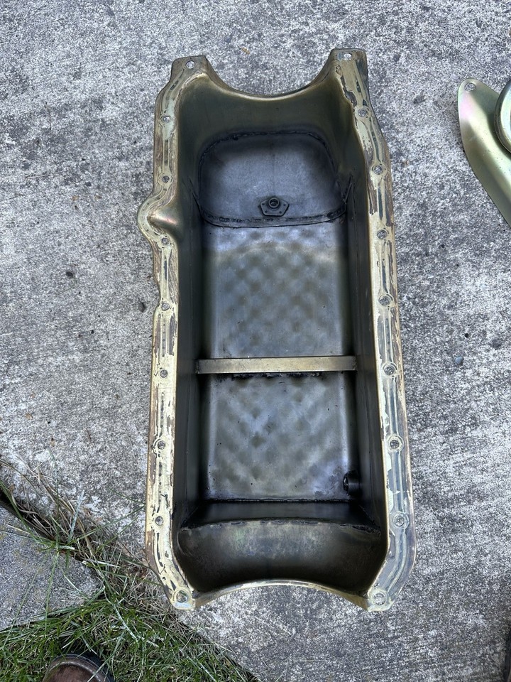 Dooley Oil Pan SBC Marine Racing Large Capacity 350 5.7 Small Block ...