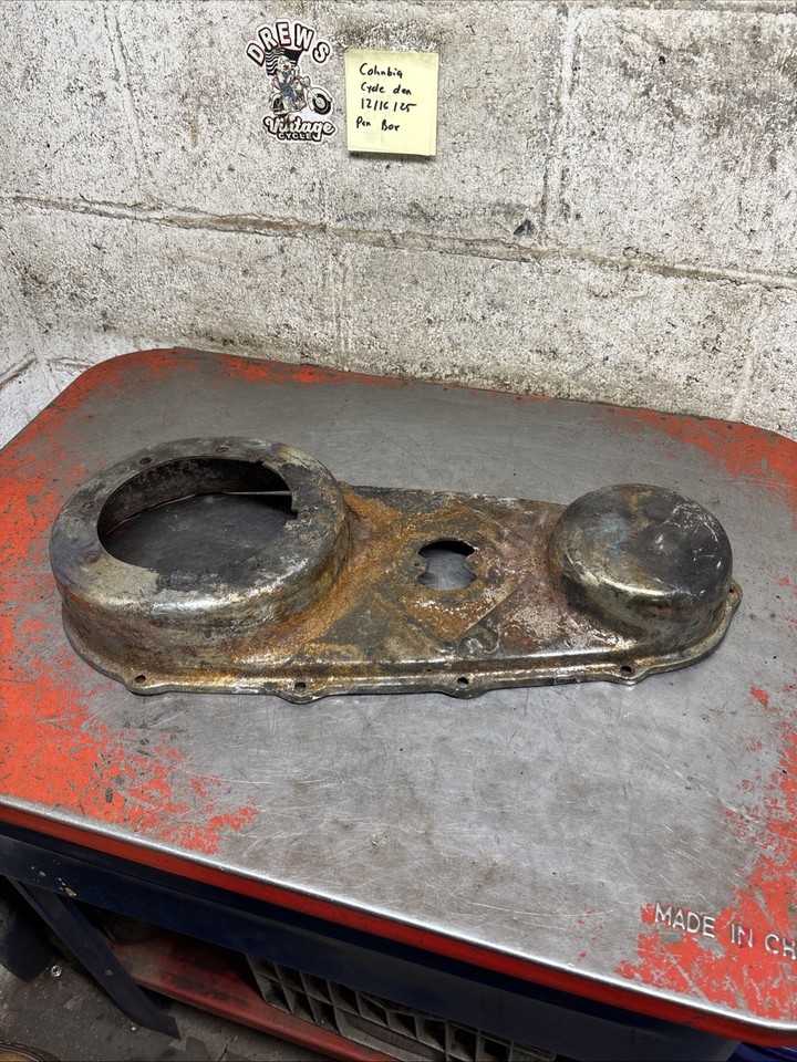 Vintage Harley Davidson Panhead Knucklehead Primary Cover | eBay