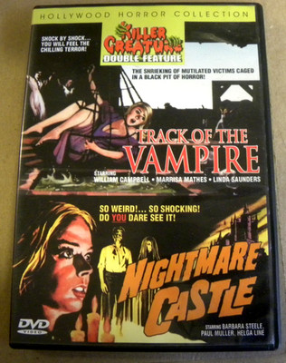 Madacy 2001 TRACK OF THE VAMPIRE / NIGHTMARE CASTLE Killer Creatures ...