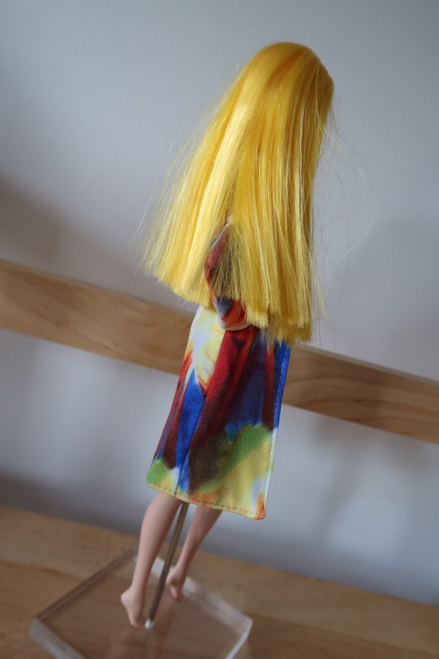 Barbie OOAK Vitamin C Model Muse Body Goddess Doll Yellow Hair Original ...