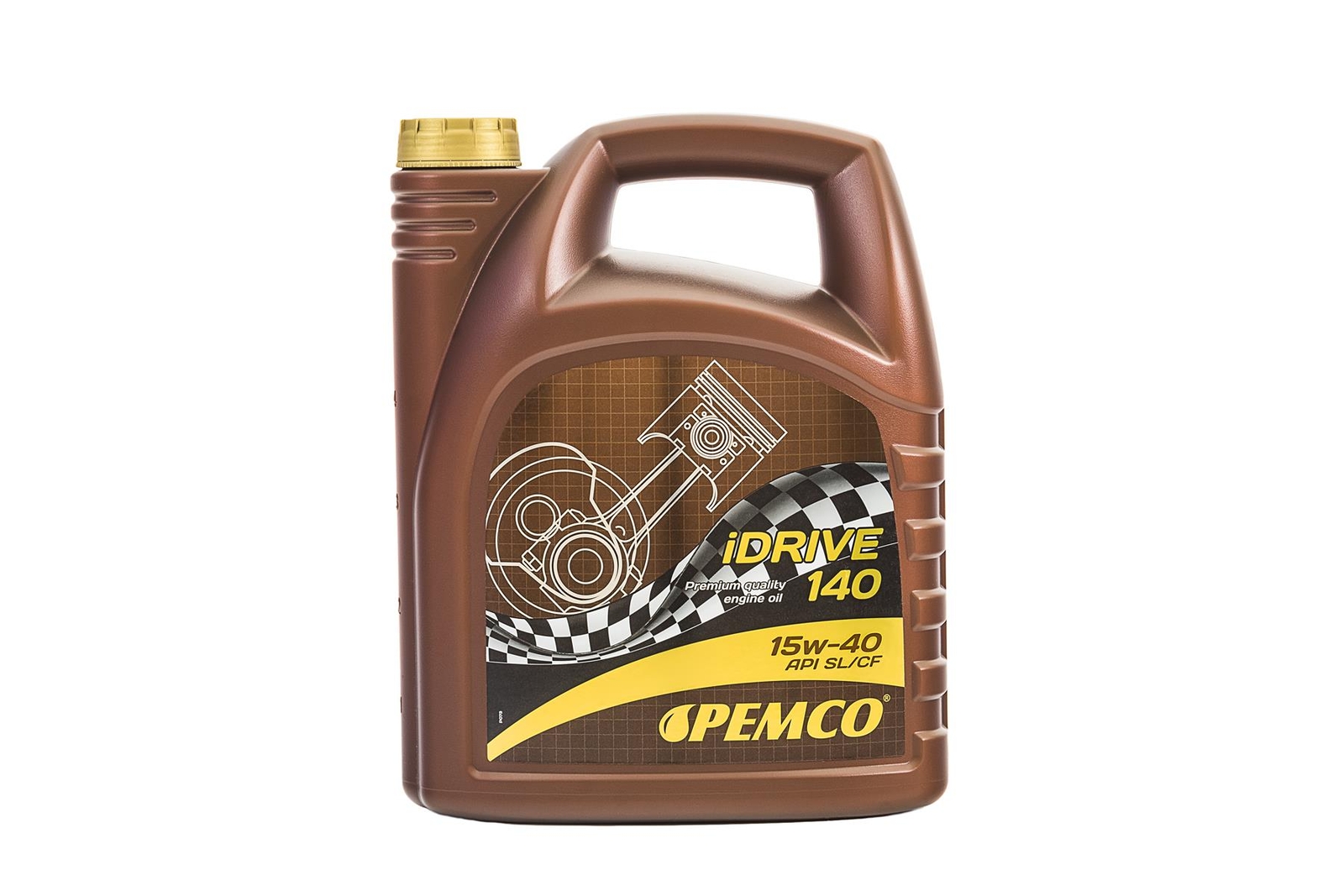 2x 5 Litre Original PEMCO Engine Oil iDrive 140 15w-40 API SL / CF for ...