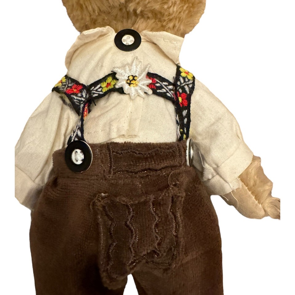 Vintage German Teddy Bear Plush Traditional German Folkwear ES ...
