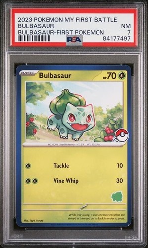 Bulbasaur - (Pokeball Version) My First Battle Deck Promo Pokemon Card ...