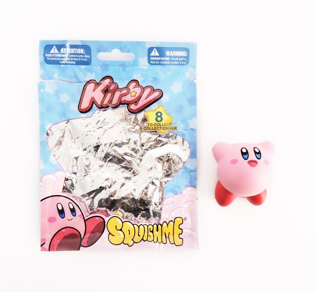 1x Set of 8 Kirby Nintendo Super Smash Bros Squishme Foam Squishie for ...