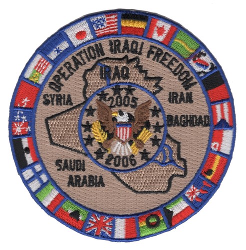 OIF Operation Iraqi Freedom Multi-National Force 2005-06 Patch | eBay