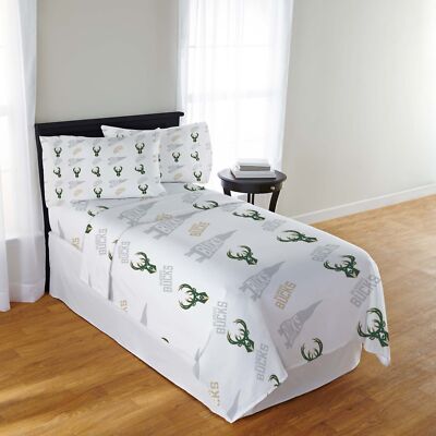 NBA Officially Licenced Milwaukee Bucks Sheet Set | eBay