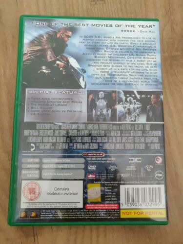 I Robot DVD N/A (2007) New Quality Guaranteed Reuse Reduce Recycle ...