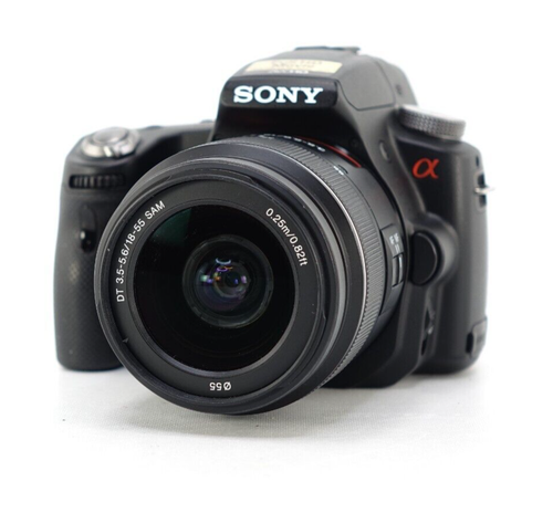 Sony Alpha SLT-A35 16MP Digital SLR Camera - SAM 18-55mm Shutter 2201 ...