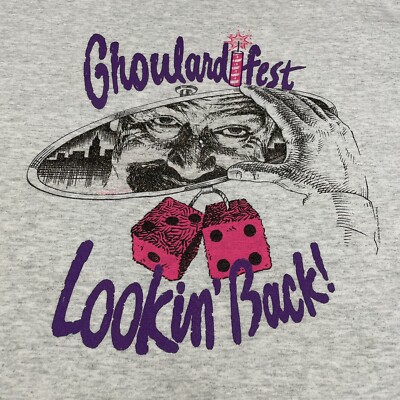 Vintage Ghoulardi Fest Gray XL T-shirt Cleveland Horror Parma TV Show ...