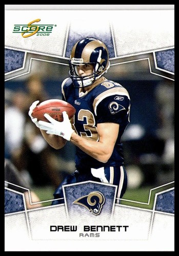 2008 Score #296 Drew Bennett St. Louis Rams | eBay