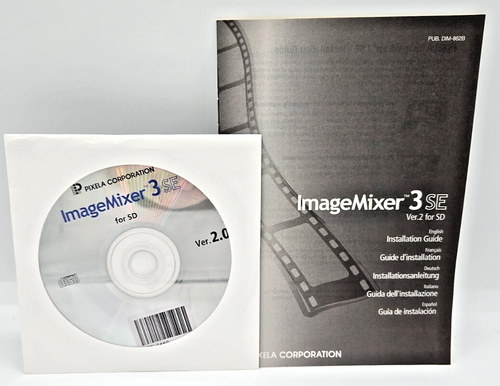 Pixela ImageMixer 3 SE for SD Version 2.0, Windows CD | eBay