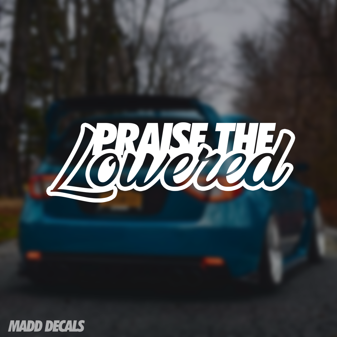 Car Stance Stickers Buy CS40082# Royal Stance Sticker On The Car Vinyl