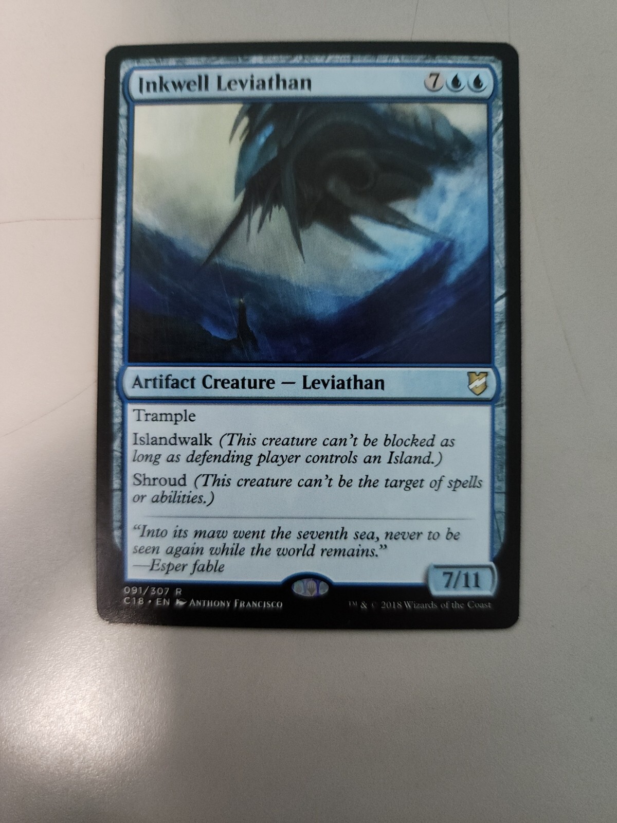 MTG+Inkwell+Leviathan+Commander+2018+091%2F307+Regular+Rare for sale ...