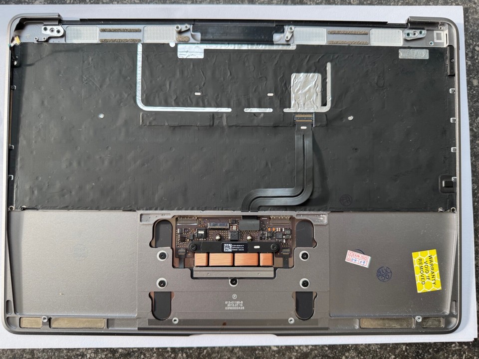 Apple Macbook 12inch Top Case Assembly A1534 2015 Retina Keyboard UK ...