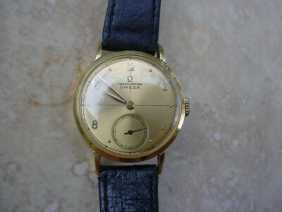 Vintage 1944 Omega 18K Gold, Cal. 30T2 Chronometer. RARE | eBay
