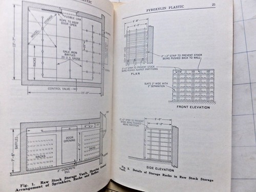 3- Fire Underwriters Booklets, 40's-60's. HVAC, Pyroxylin Plastic, Dry ...