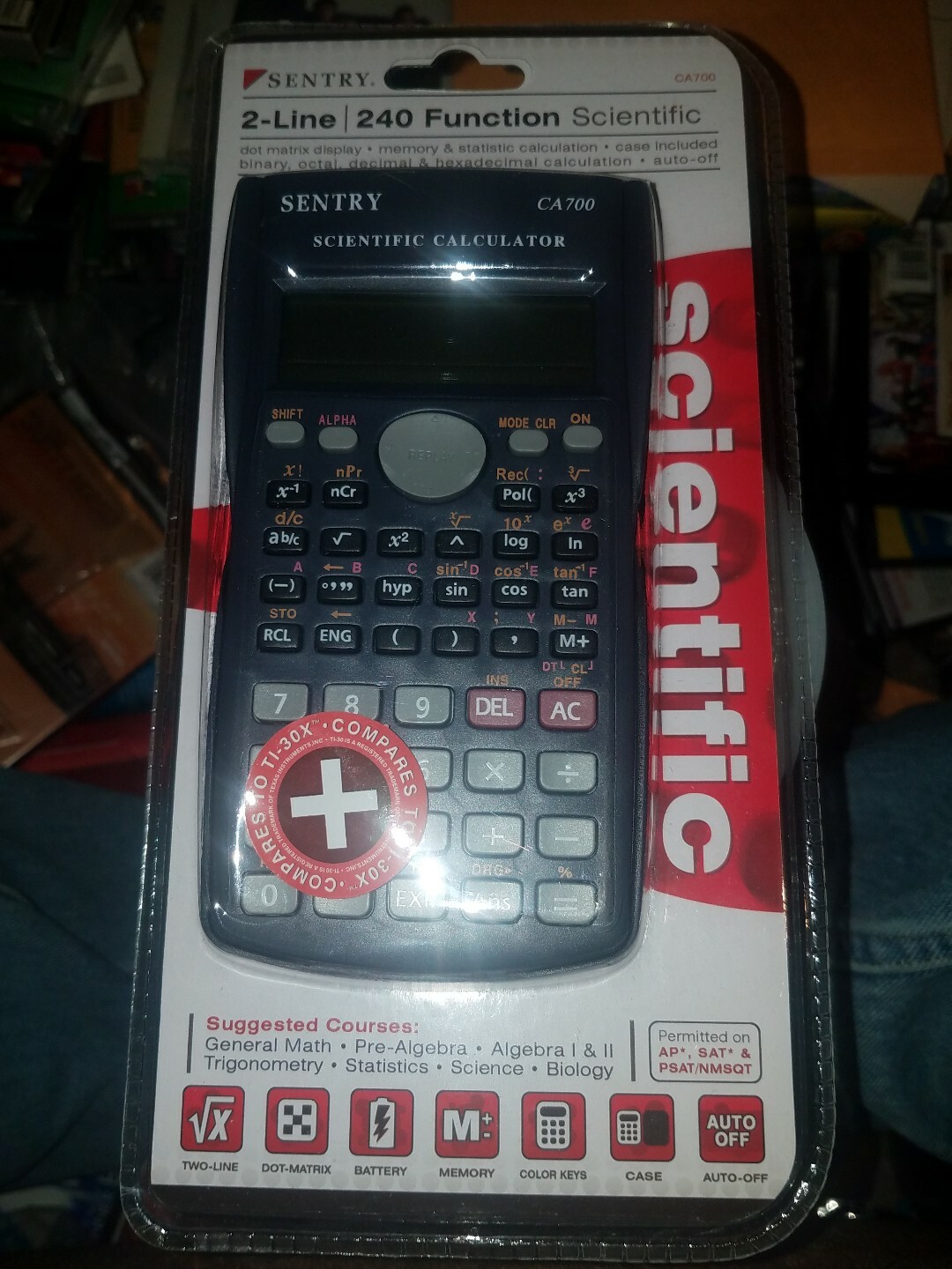 Sentry Ca700 Scientific Calculator With 240 Functions [New in Package ...