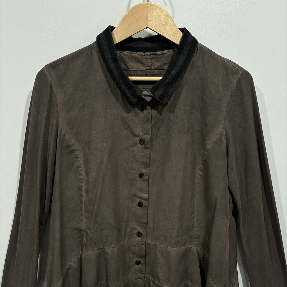 Rundholz Patana Plantations Lagenlook Jacket Tunic Button Top | eBay