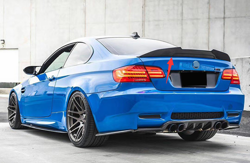PSM Style Rear Trunk Spoiler Wing for 2006-2012 BMW E92 M3 2DR Coupe ...