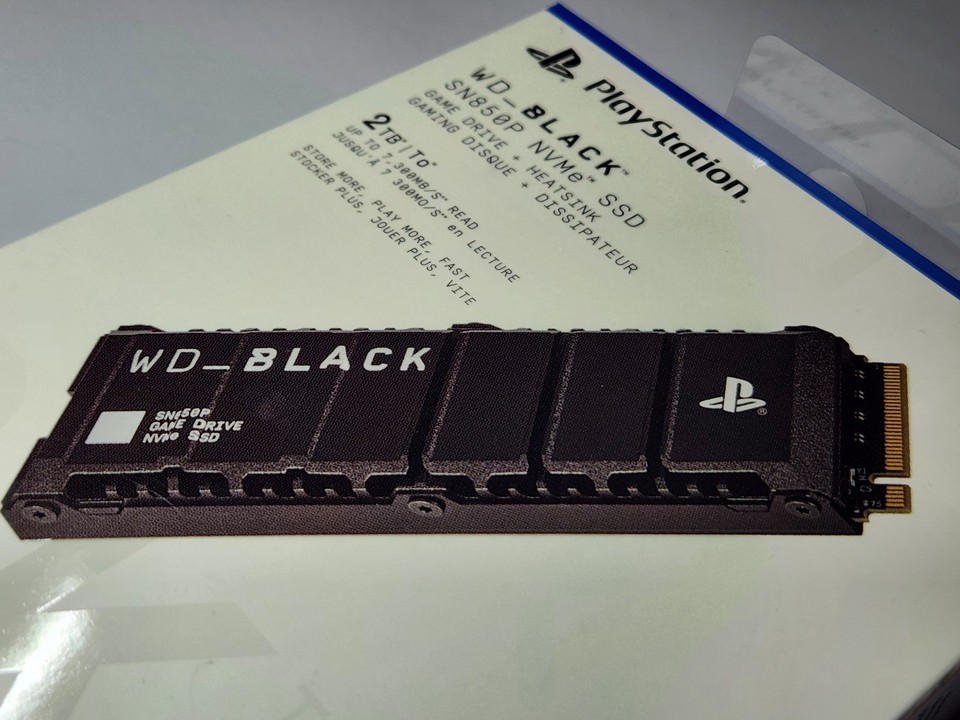 WD_BLACK SN850P 2TB M.2 2280 NVMe SSD Heatsink PS5 Desktop PC 7,300 mb ...