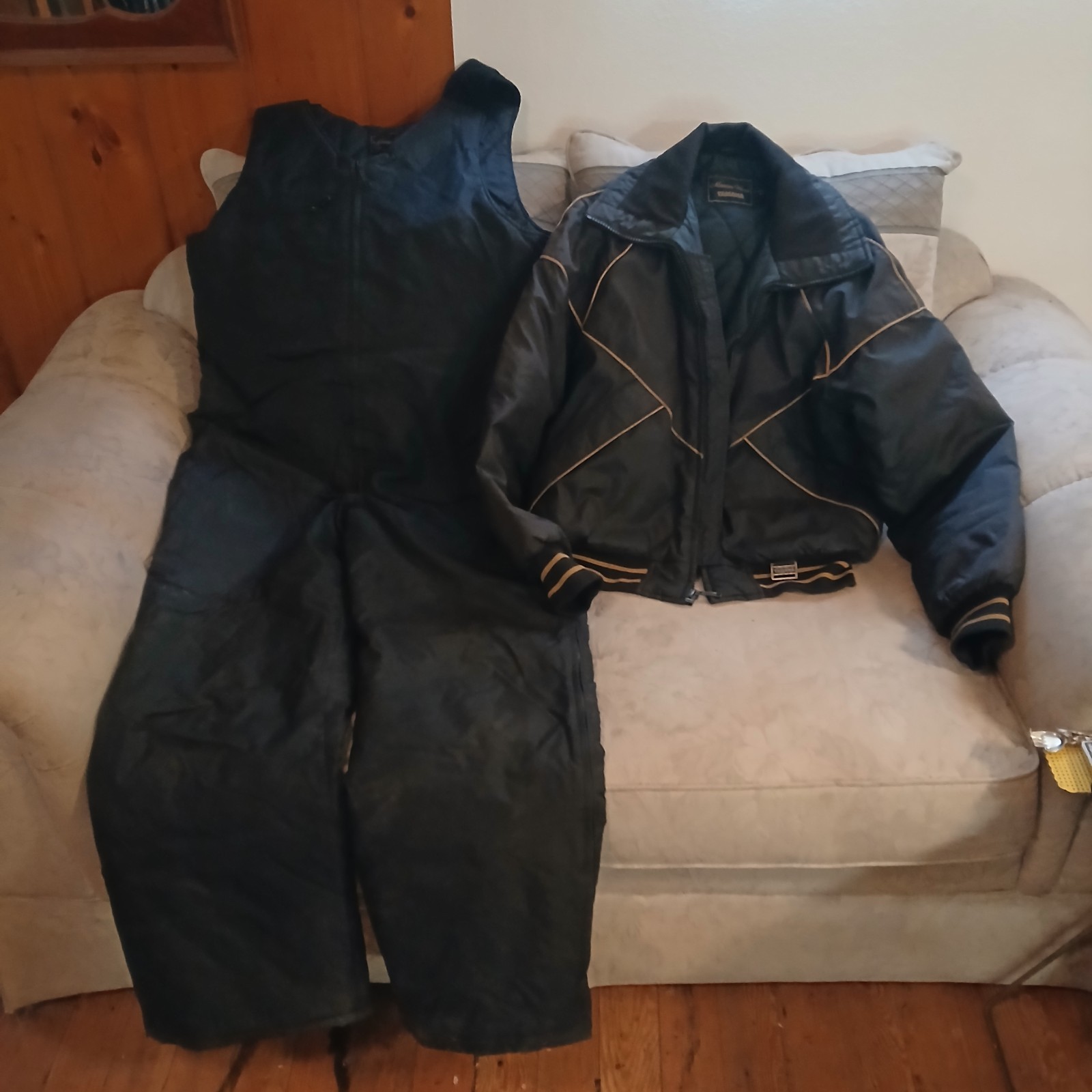 Men's L reg & Tall Vintage Yamaha Maxim Wear Snowmobile Coat & Snow ...