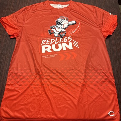 Cincinnati Reds Men’s Shirt - Sublimated Redlegs Run 22 Size XL | eBay