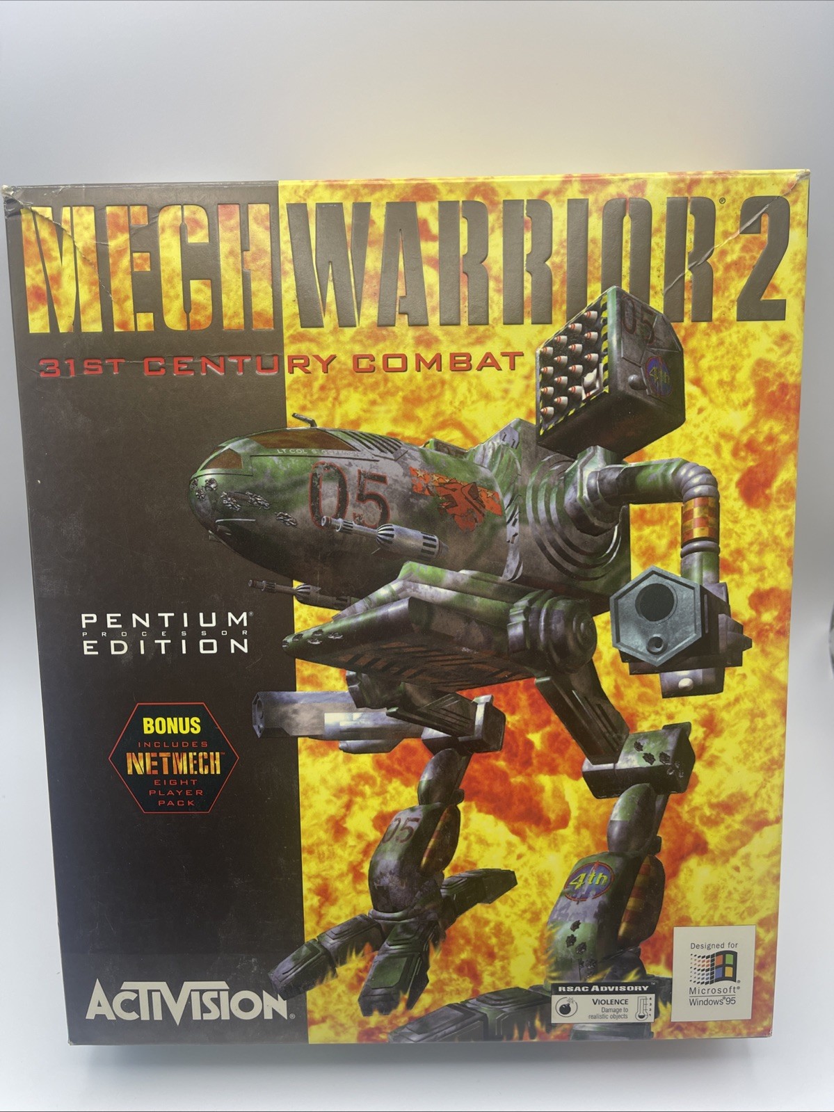 MechWarrior 2 PC Big Box 1995 Activision | eBay