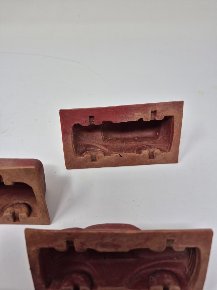 Lot Of 7 Vintage Factory Toy Car Mold Die Cast Rubber & Hard Plastic | eBay