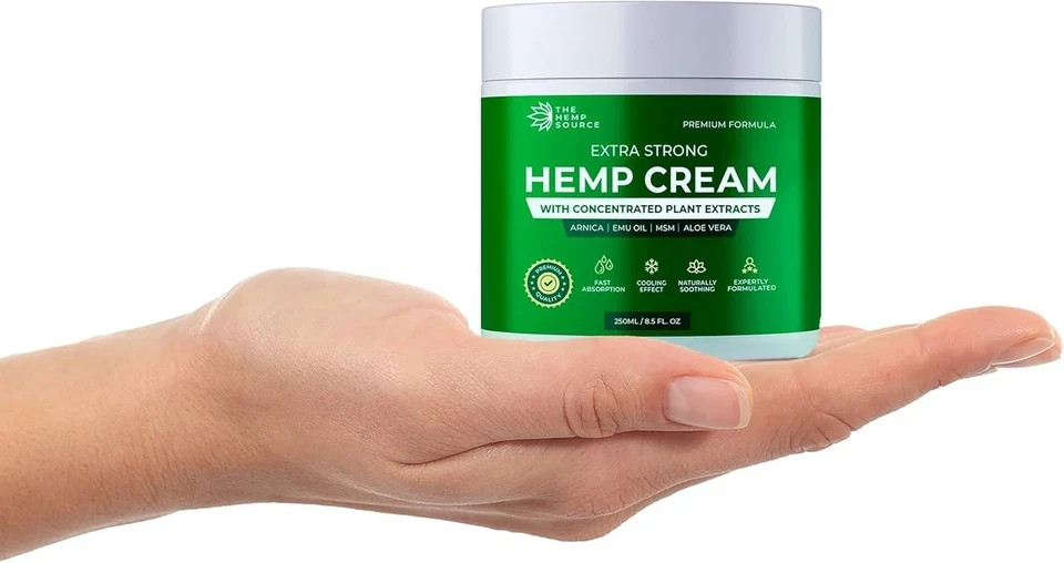 Hemp Cream Extra Strong | High Strength Hemp Oil Formula | Hemp Oil ...