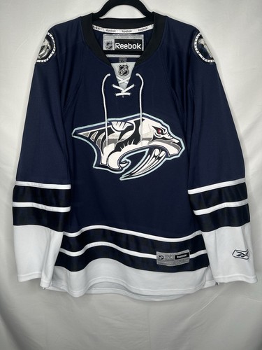 Nashville Predators Reebok Navy Alternate Jersey (XL) | eBay