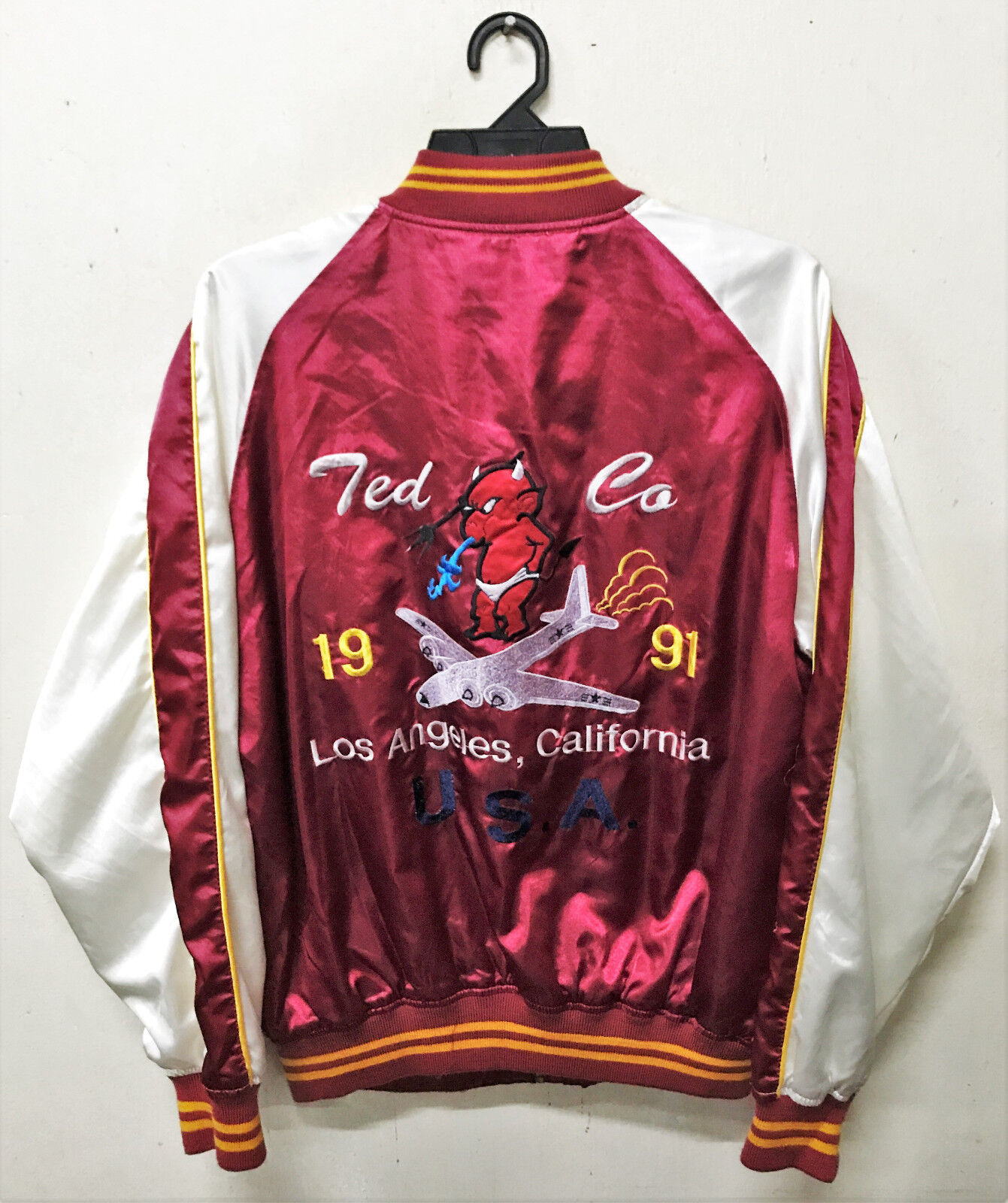 VINTAGE TED COMPANY TEDMAN DEVIL AIR FORCE EMBROIDERY… - Gem