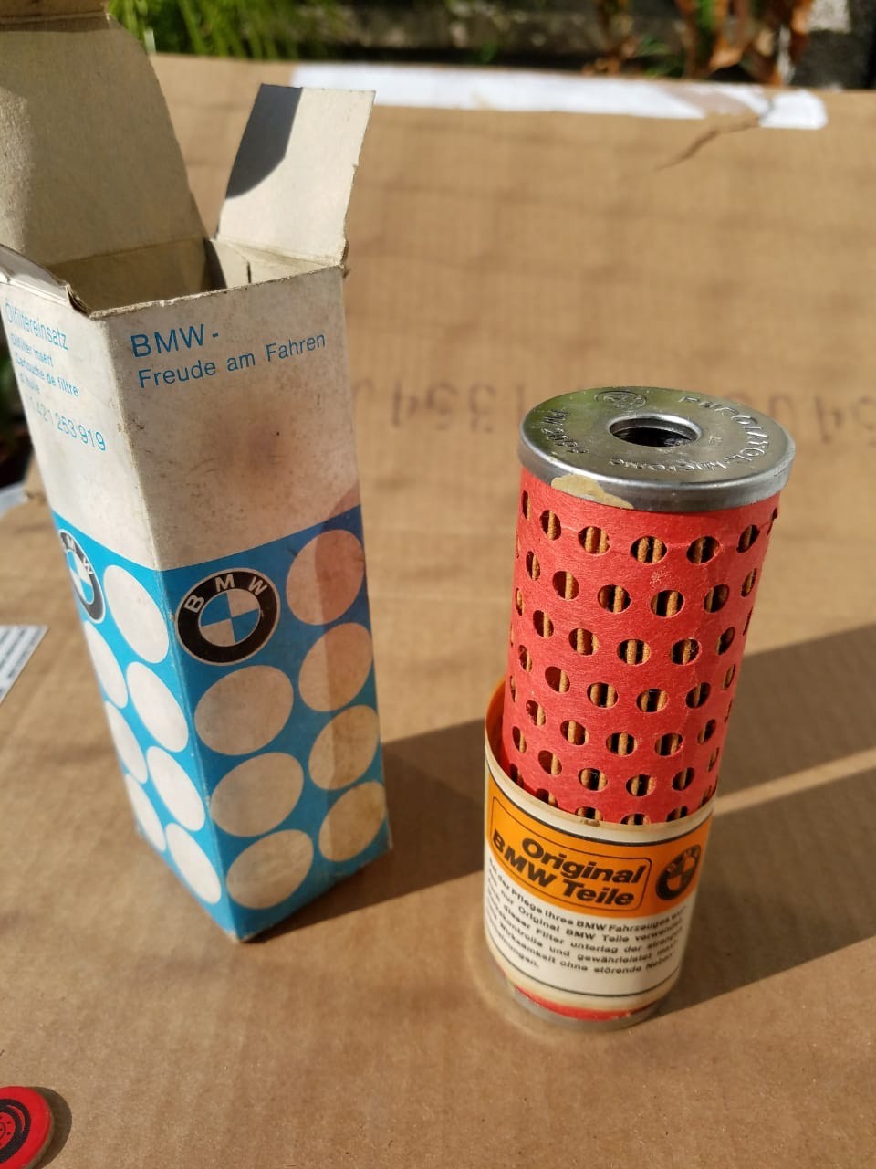 BMW R100RS R100RT R90 R80 R75 R65 R60 R45 Engine Oil Filter Insert N.O ...